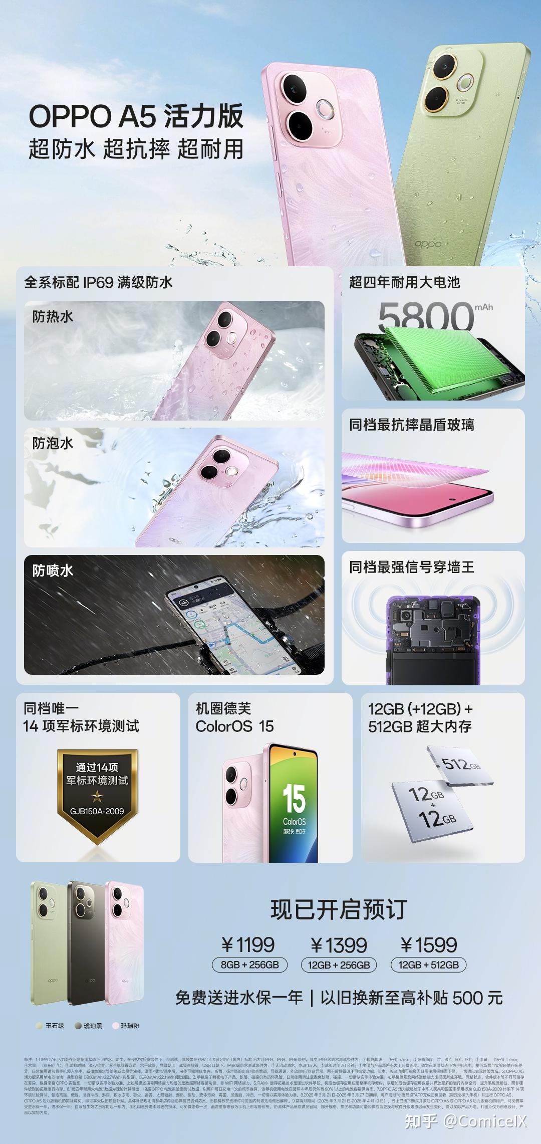 OPPO A5 活力版 解析, 对比 Vivo Y300i, 荣耀 X60 - 知乎