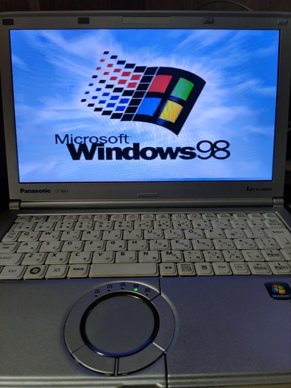 在一台“现代”pc上安装windows 98（松下cf Nx1） 知乎