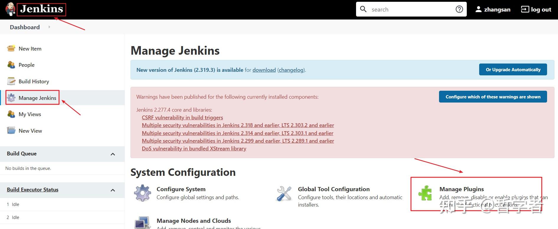 centos7下部署jenkins+jdk8+适配插件下载 - 知乎