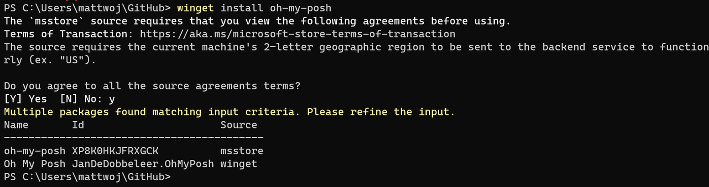 在windows中使用Oh My Posh美化你的终端PowerShell或WSL - 知乎