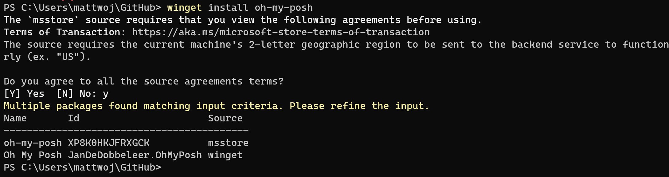 在windows中使用Oh My Posh美化你的终端PowerShell或WSL - 知乎