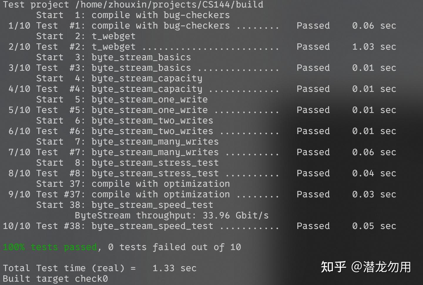 CS144 Lab 实验笔记 - 知乎