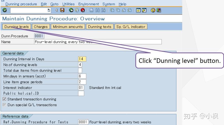 SAP FICO Lecture 18_Dunning - 知乎