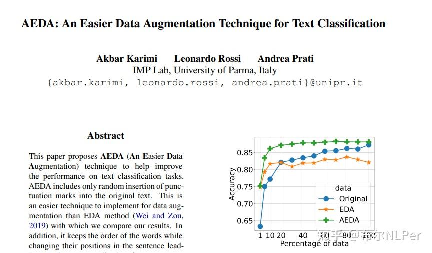 【NLP修炼系列之Text数据增强（一）】EDA&AEDA简单有效的文本分类数据增强方法 - 知乎
