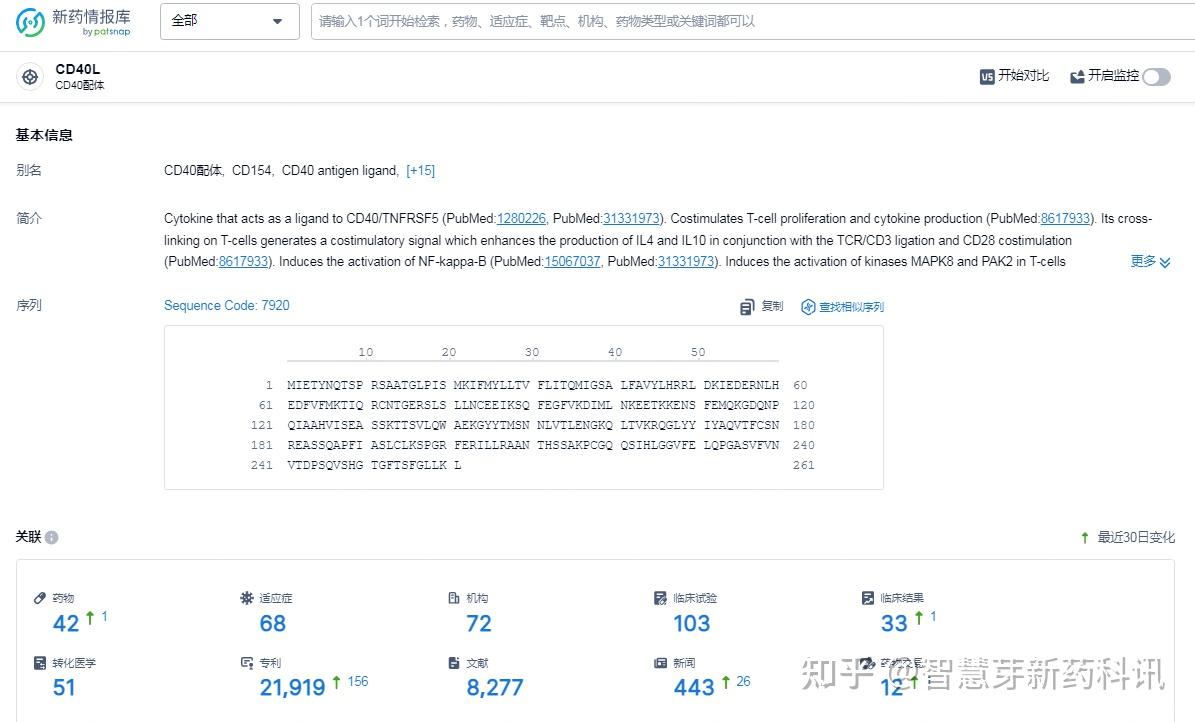 新药进展速递｜赛诺菲抗CD40L单抗SAR441344启动中国III期临床 - 知乎