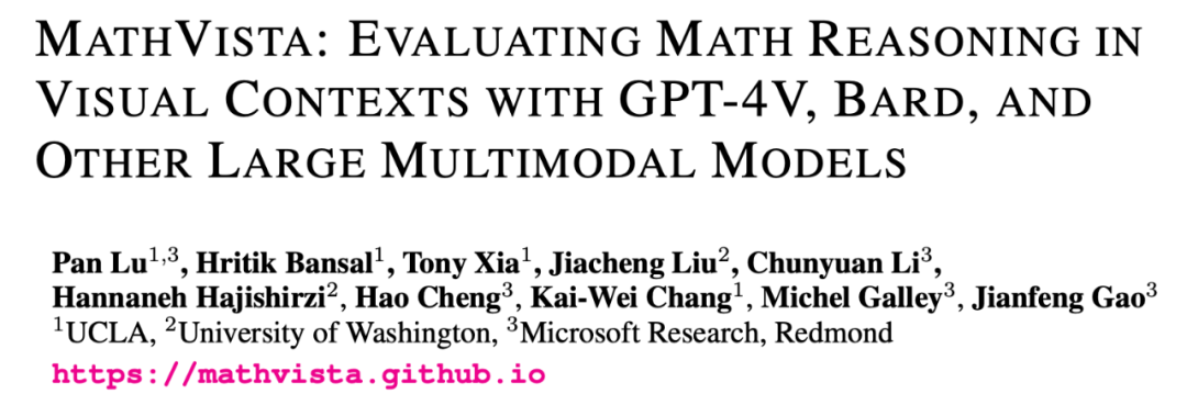 GPT-4V数学推理如何？微软发布MathVista基准，评测报告长达112页 - 知乎