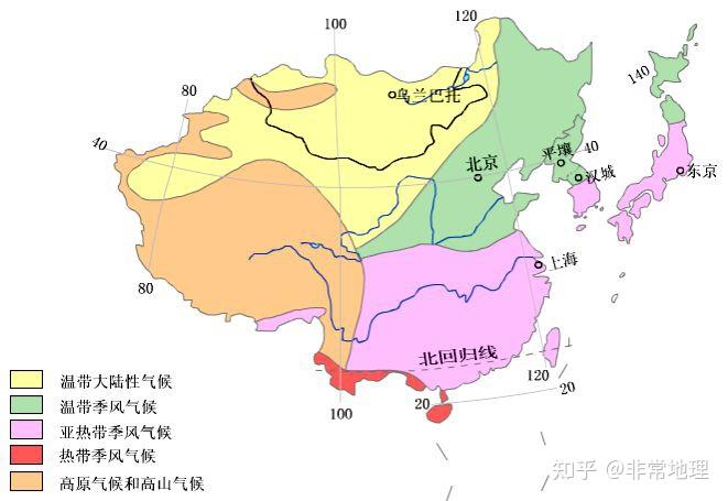 世界地理知识点梳理—亚洲和东亚 - 知乎