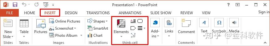 PowerPoint 中缺少think-cell 加载项 - 知乎