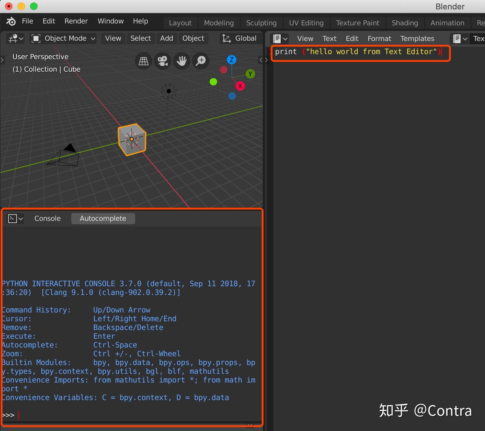 用Blender来学习Python创意编程，实现傅里叶级数可视化 - 知乎