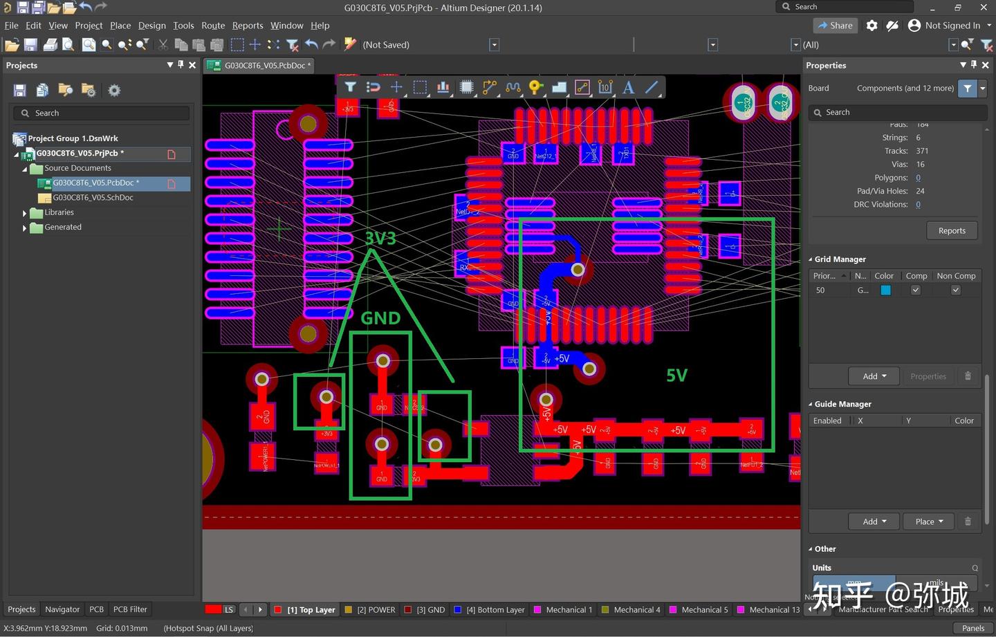 从零开始的硬件之路20：使用AD绘制四层板的主要步骤 - 知乎