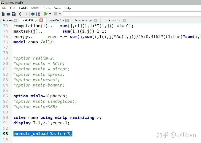 Matlab 调用 Gams 程序，实现方法 - 知乎