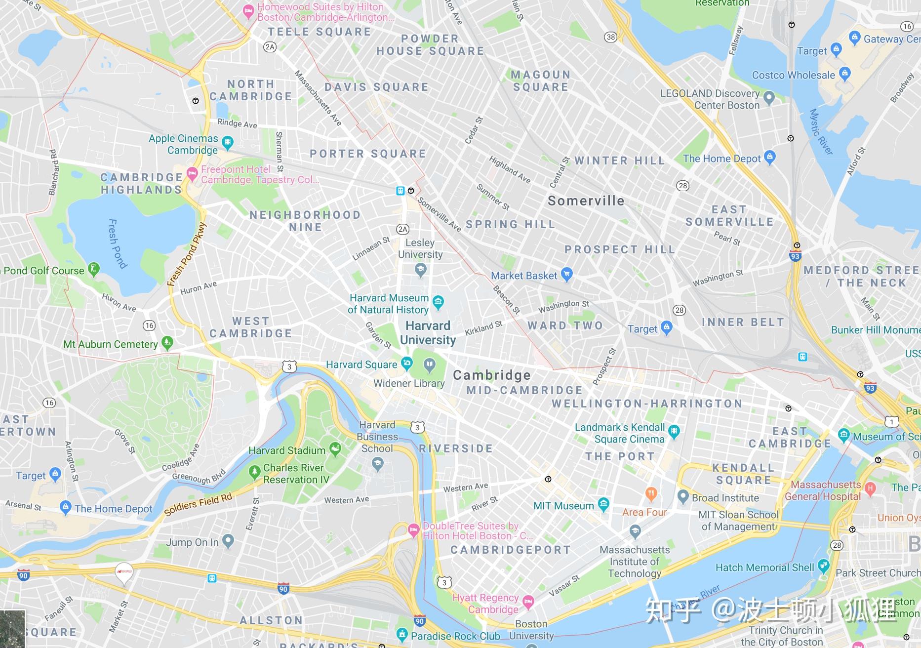 【干货】最全的波士顿租房区域介绍 （附2019价格参考和详细地图） - 知乎
