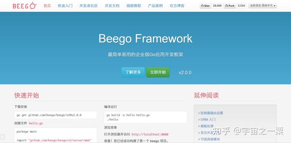 盘点 Github 那些标星超过 20 K 的 Golang 优质开源项目 知乎