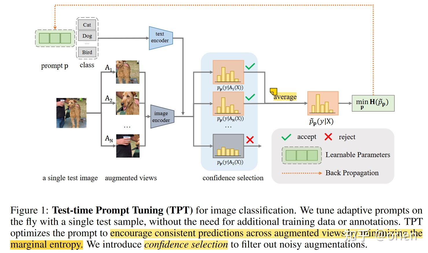 Test-Time Prompt Tuning for Zero-Shot Generalization in Vision-Language ...