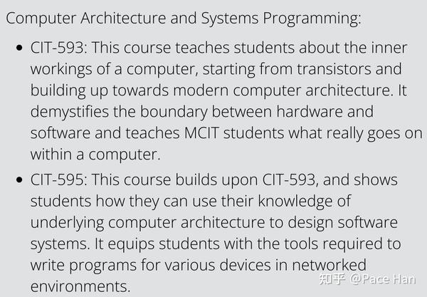 干货 | 宾夕法尼亚大学计算机硕士 (UPenn MCIT) 项目介绍 - 知乎
