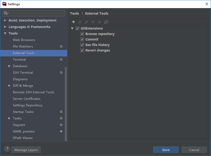 在 JetBrains Rider 中集成 GitExtensions - 知乎
