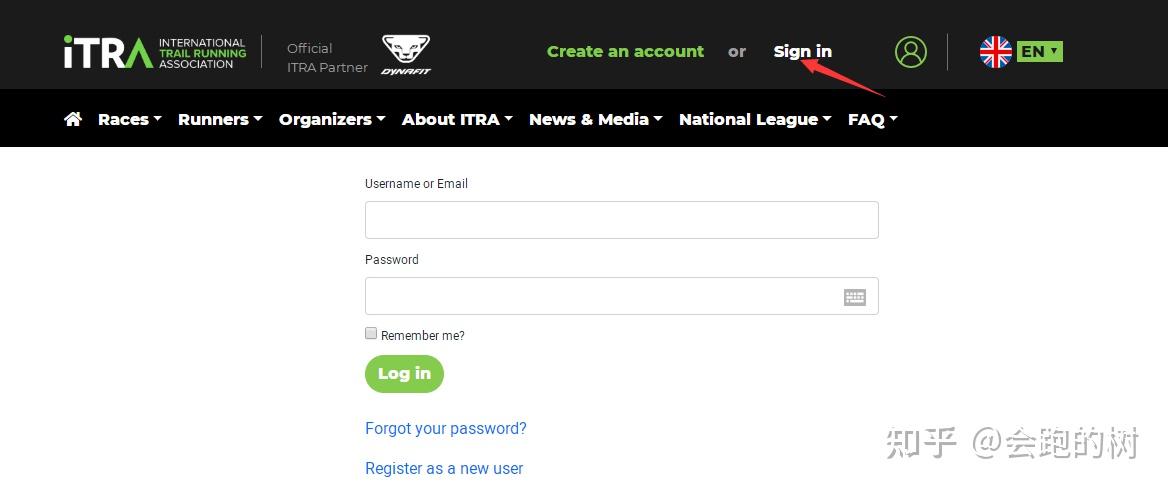 ITRA积分查询及认领、注册登录、头像更换 - 知乎
