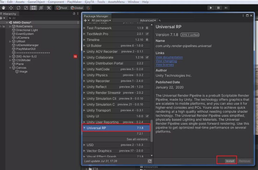 URP配置—保姆级新手指南 - 知乎