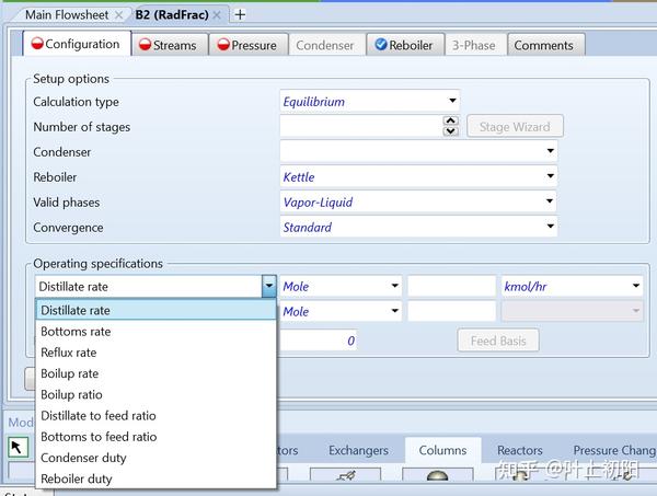 Aspen Plus模块参数的输入是需要斟酌的，尤其是涉及到循环的时候 - 知乎