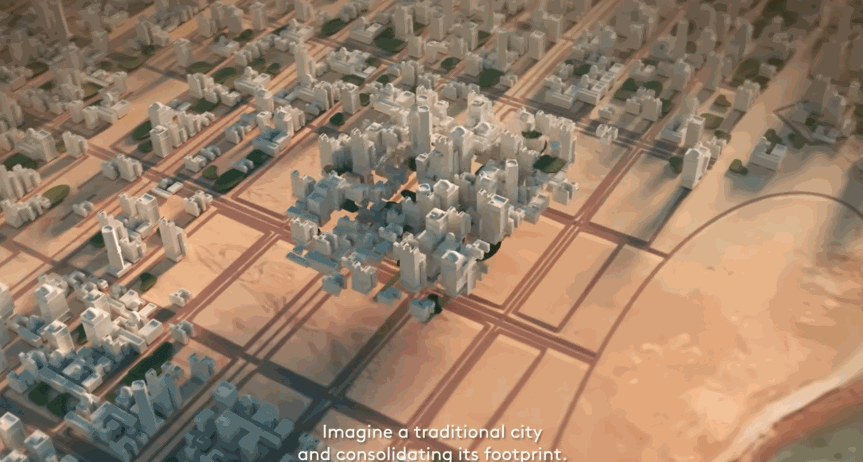 颠覆想象力的未来城市规划设计，充满争议的沙特「THE LINE」 - 知乎