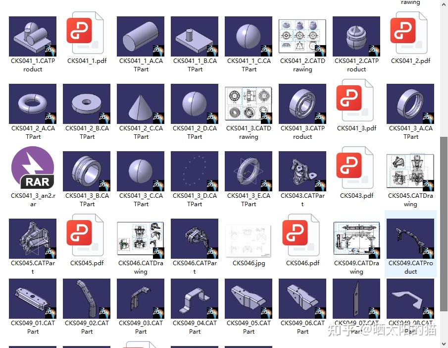 搞机械设计不能错过！84 套 CATIA 工程制图（含 PDF、源文件） - 知乎