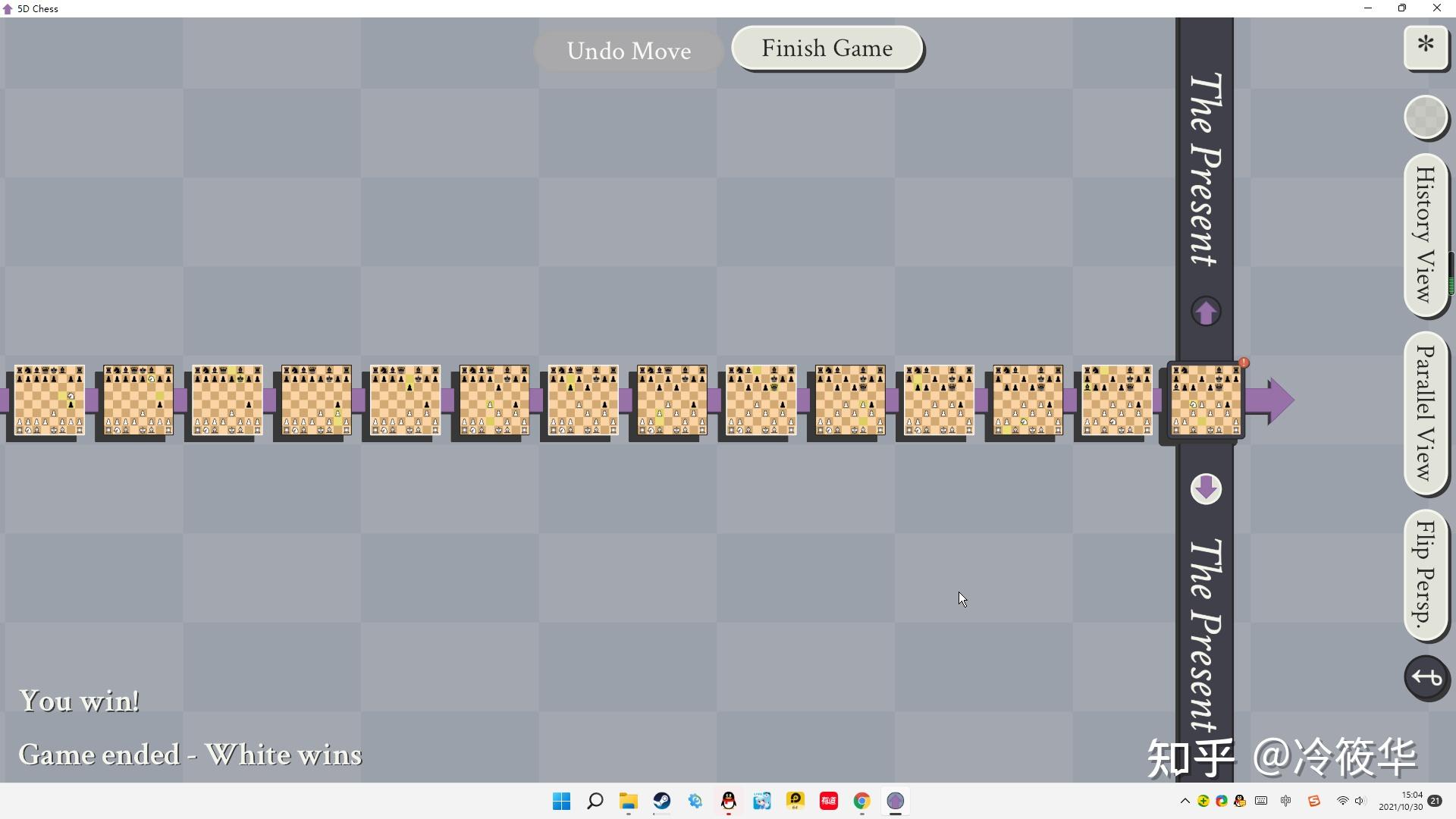 【5d chess】e3-Nf6-Nf3-Ng4开局详解 - 知乎