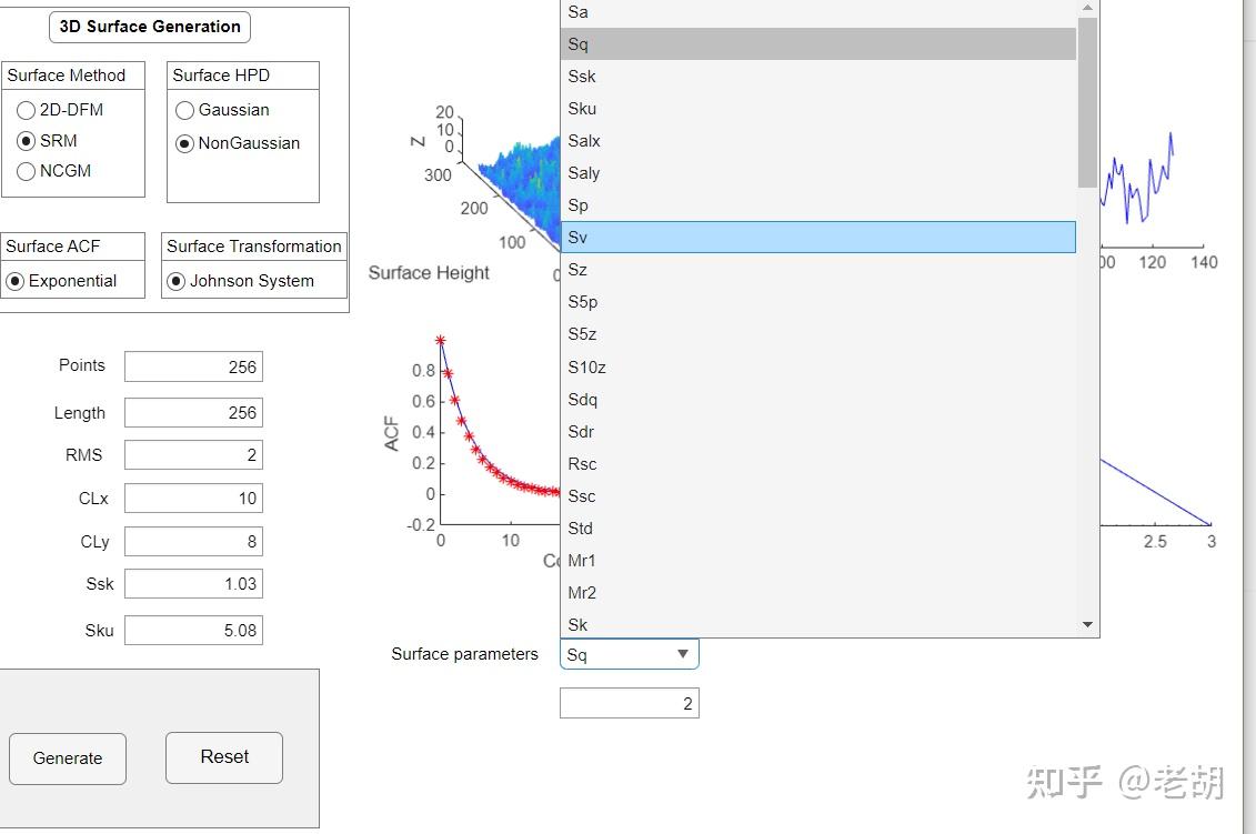 粗糙表面仿真与处理软件 知乎