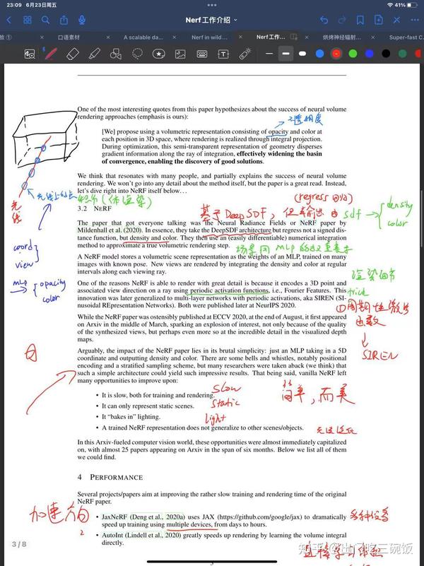 Nerf论文前后介绍以及今后方向（2020）学习NEURAL VOLUME RENDERING:NERF AND BEYOND - 知乎
