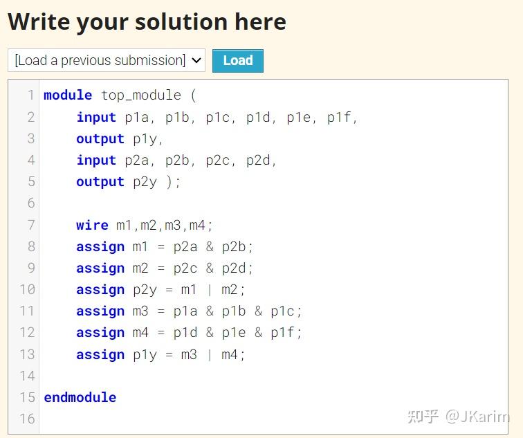 HDLBits题解及答案记录（1~19） - 知乎