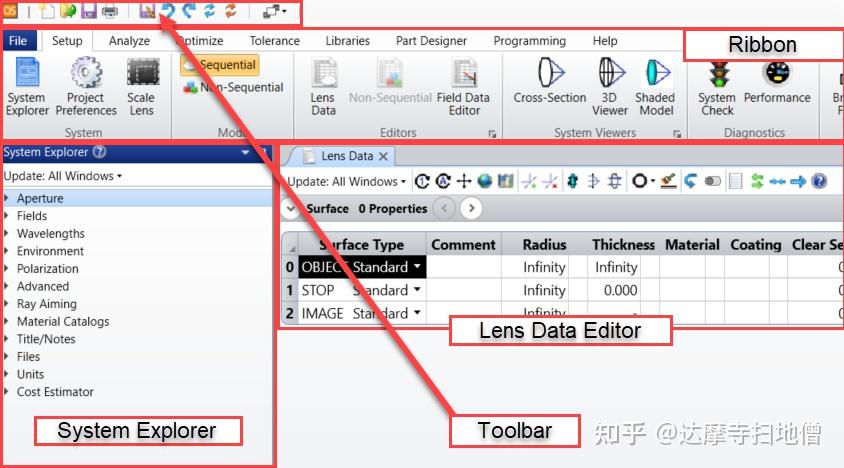 ZEMAX | 探索 OpticStudio中的序列模式 - 知乎