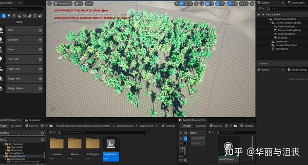 UE5.1 PCG plugin探索(UE5程序化生成/Procedural Content Generation Framework) - 知乎