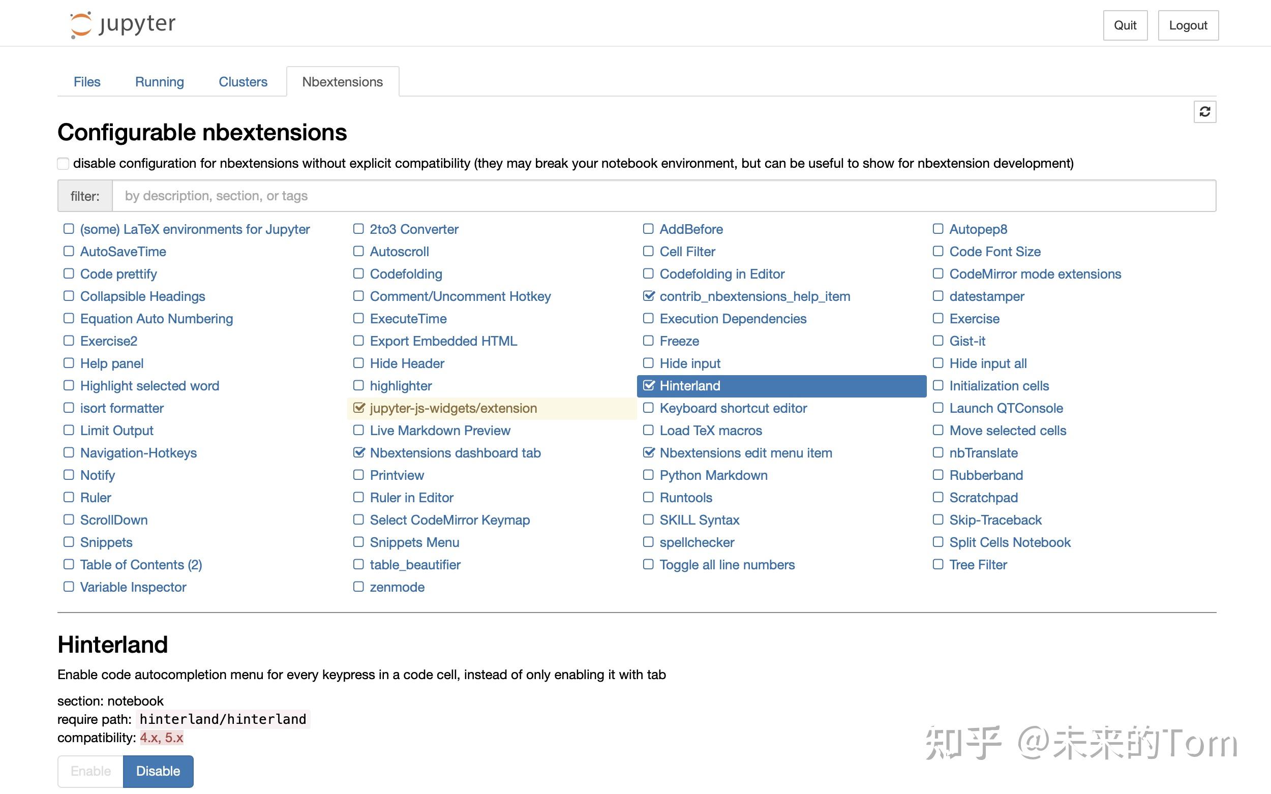 Jupyter Notebook 代码自动补全功能设置 - 知乎