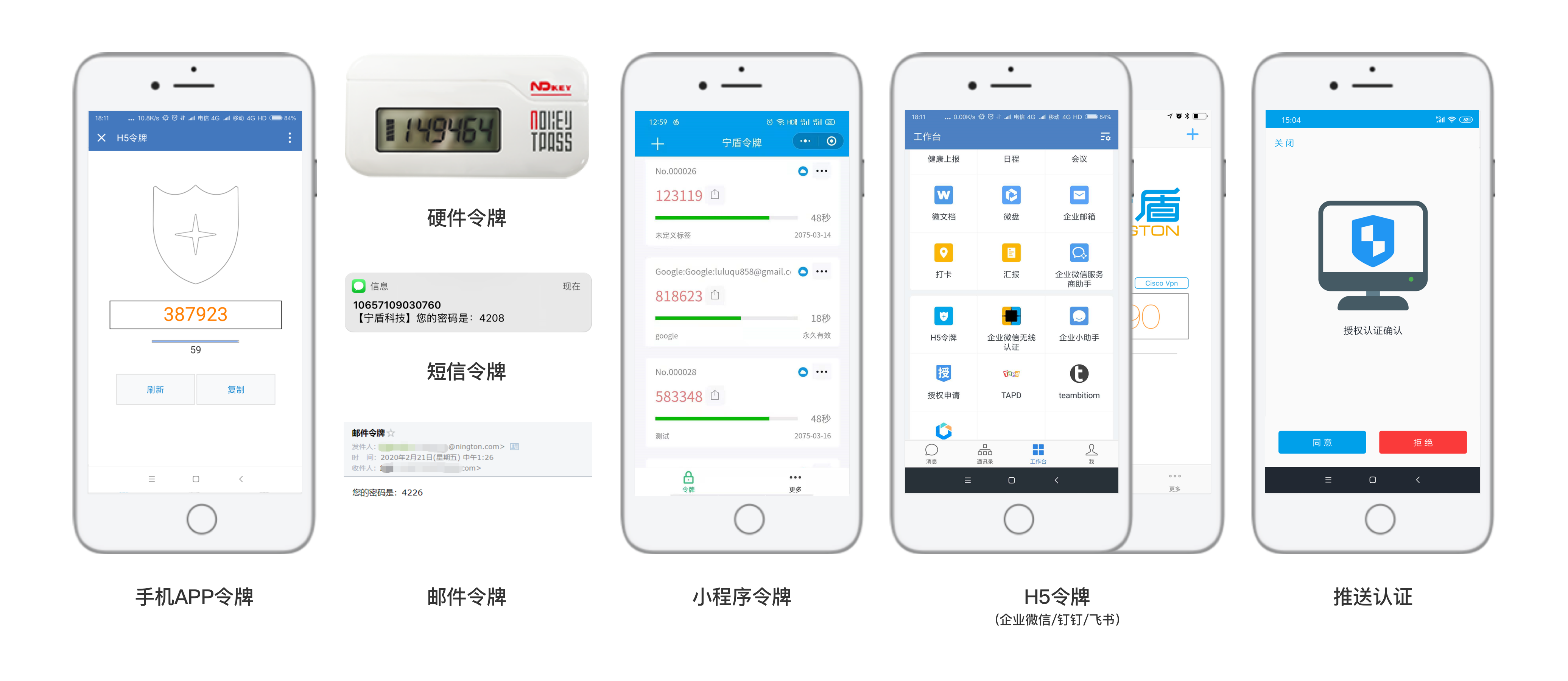 打通华为WeLink，宁盾多因素认证H5令牌集齐四大应用 - 知乎