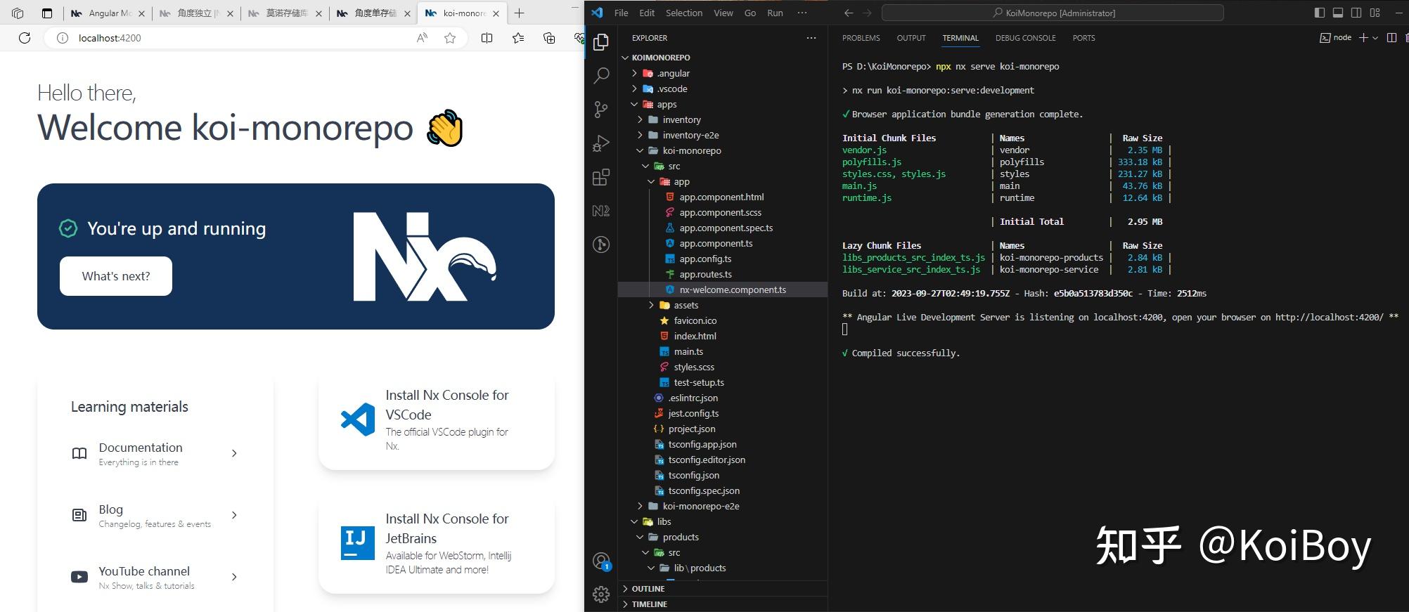 Angular|Monorepo项目创建、运行 - 知乎