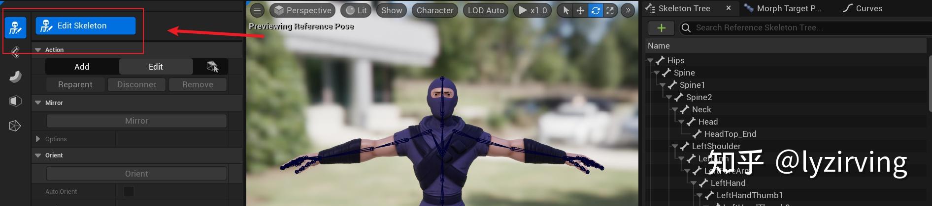 UE5 Skeletal Mesh Editing Tool添加根骨骼 - 知乎