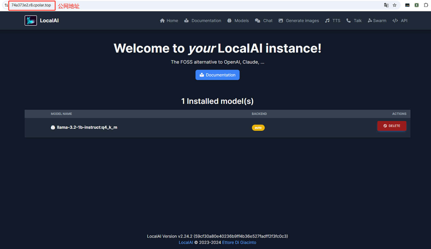 支持CPU推理运行的开源AI神器LocalAI本地部署与远程使用超详细教程 - 知乎