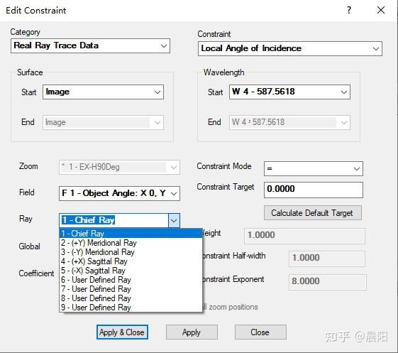 ZEMAX与CODE V对CRA的设置的异同 - 知乎