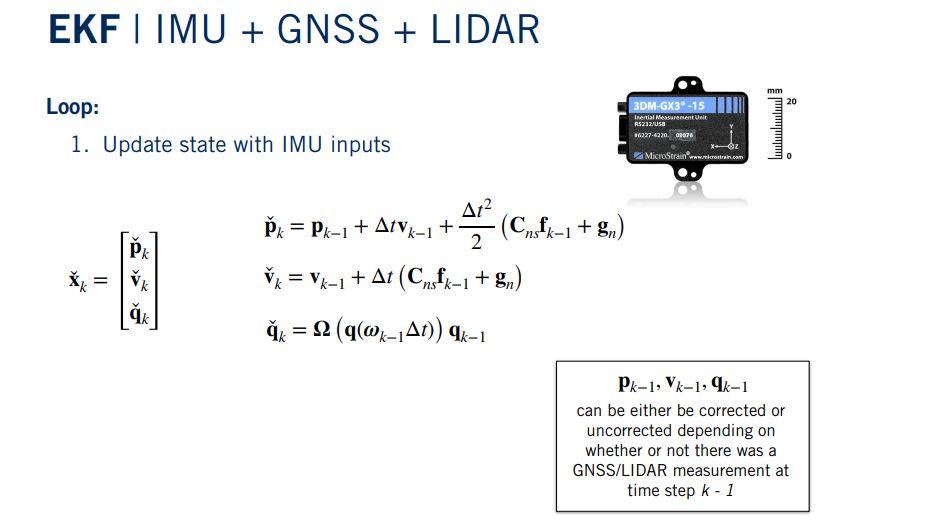 ES-EKF融合IMU、GNSS/LIDAR数据实现轨迹估计 - 知乎