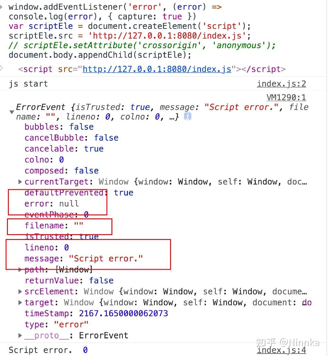 JavaScript-错误处理与调试 - 知乎