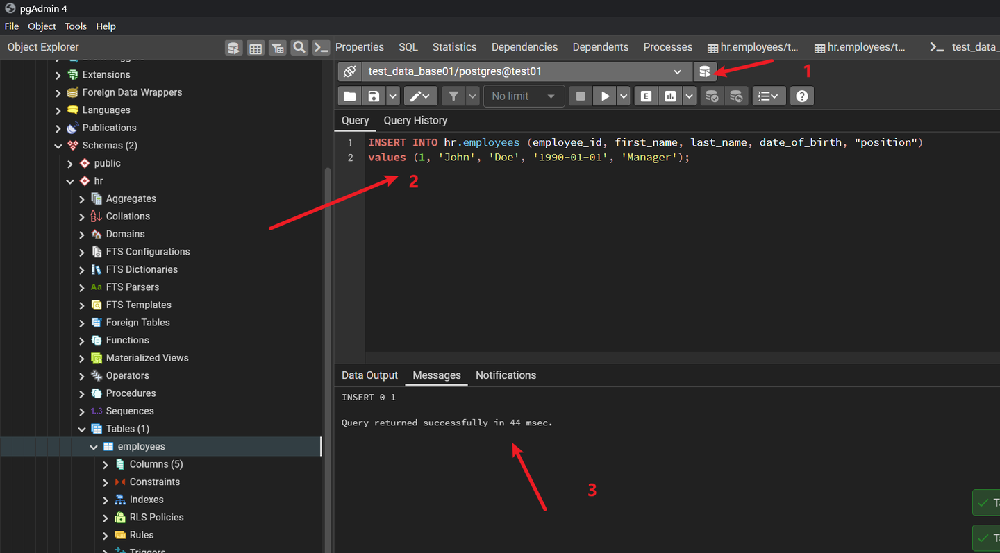 pgadmin4进行数据库的常见操作 - 知乎