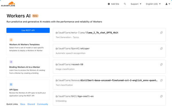 Workers AI 开启测试 ｜通过 Cloudflare 全球网络实现无服务器GPU驱动AI推理 - 知乎