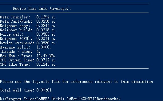 Windows环境下LAMMPS使用GPU加速运算 - 知乎