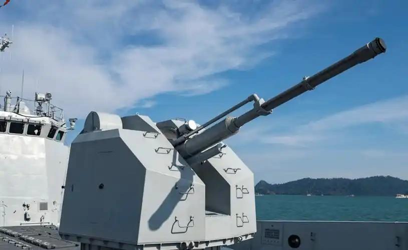 056型护卫舰054A型护卫舰部分海警船主炮H/PJ26型单管76mm隐身炮 - 知乎