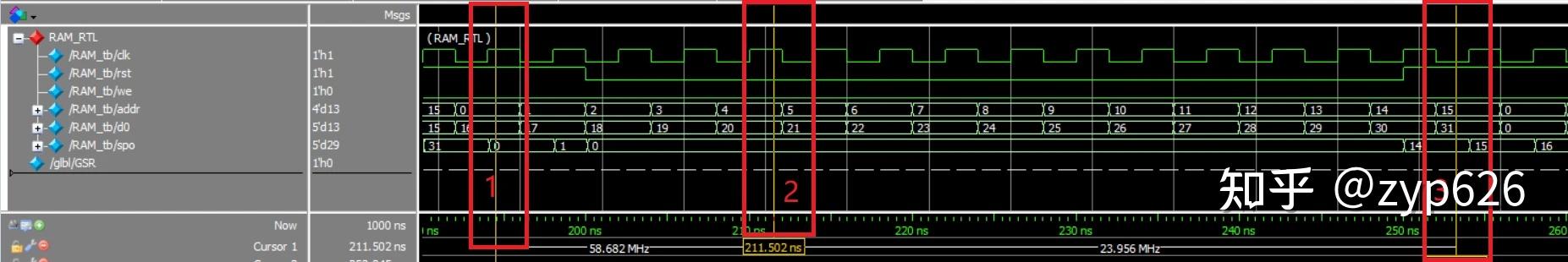 Verilog基础之十六、RAM实现 - 知乎
