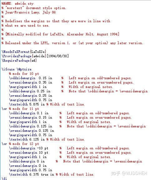 LaTeX文件基本设定 - 知乎