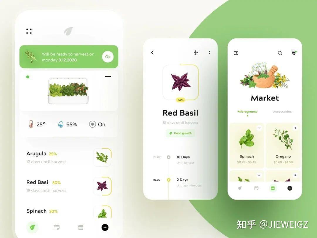国外绿植App设计灵感了解一下 - 知乎