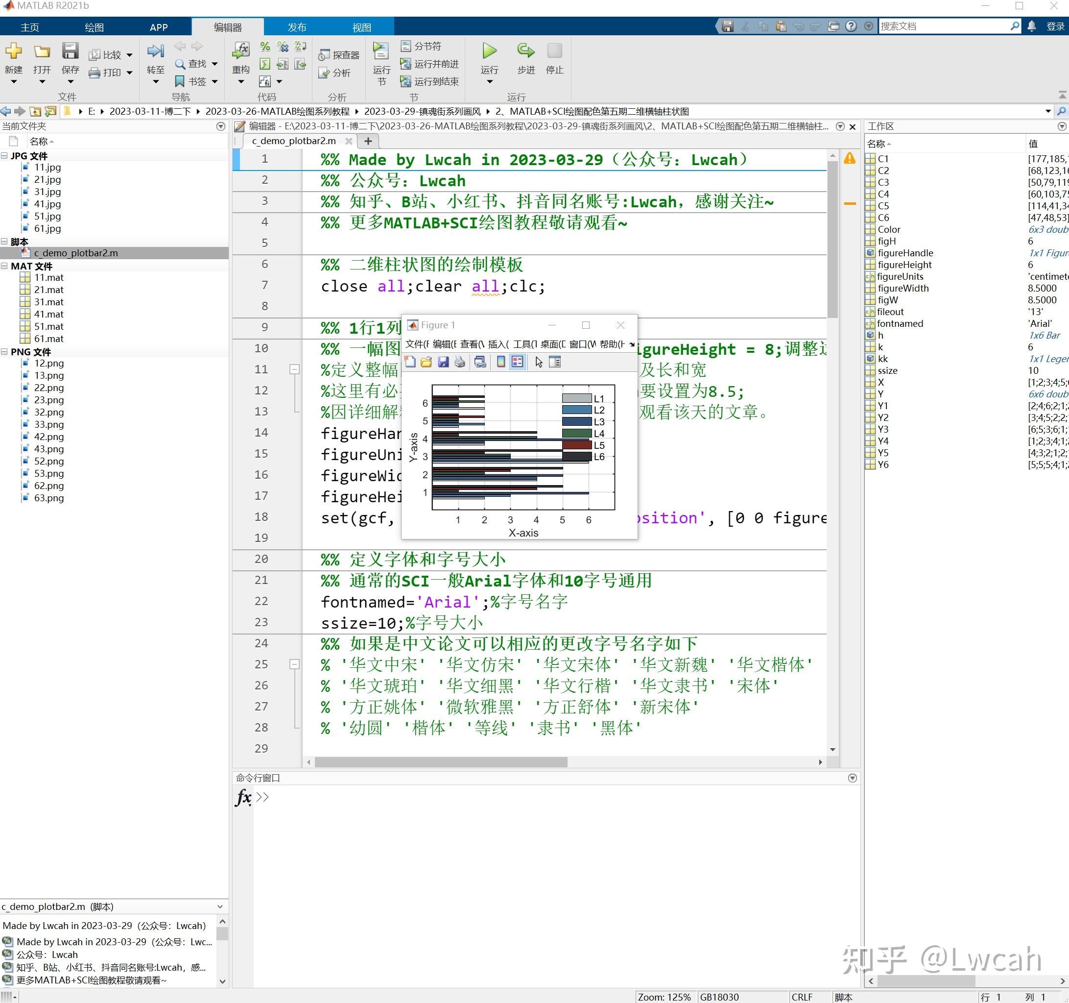 MATLAB | SCI 绘图配色第五期 | 二维横轴柱状图 | 镇魂街 - 知乎
