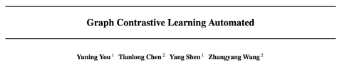 图神经网络自监督学习 之 AutoGCL - 知乎