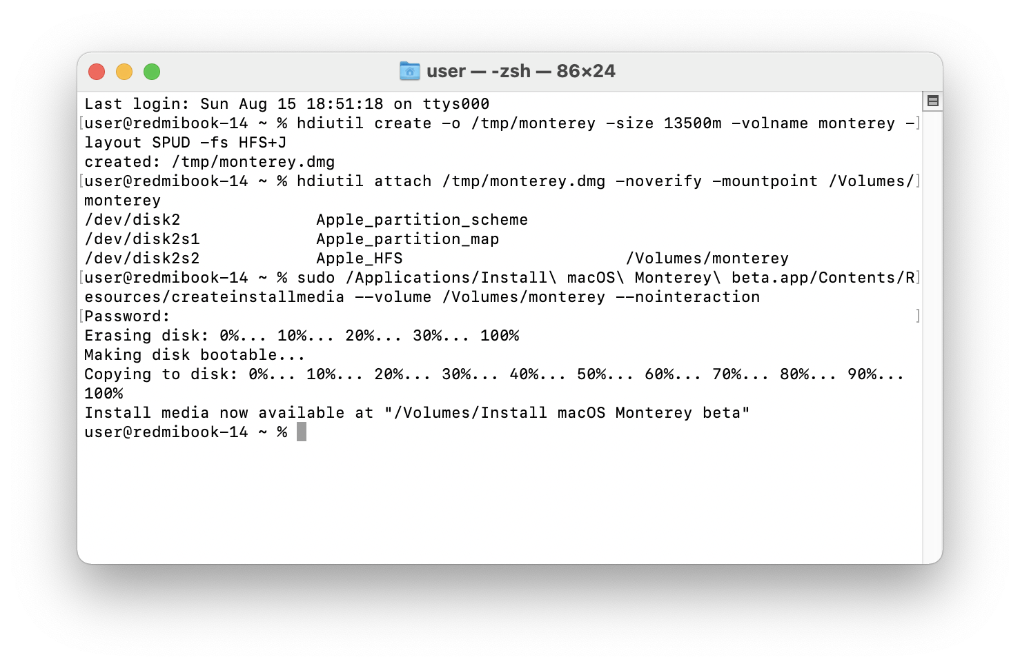 通过 macOS 安装器制作 macOS 安装镜像（可用虚拟机及黑苹果等） - 知乎