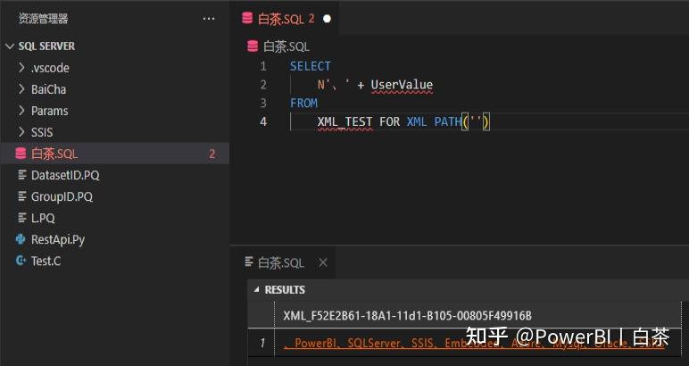 BI-SQL丨XML PATH - 知乎